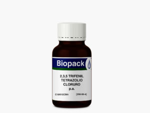 2,3,5-TRIFENIL TETRAZOLIO CLORURO P.A. x 100 g | BIOPACK | MARBE S.A.