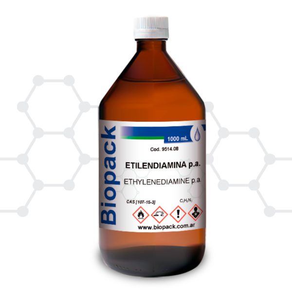 ETILENGLICOL P.A. x 1000 ml | BIOPACK | MARBE S.A.