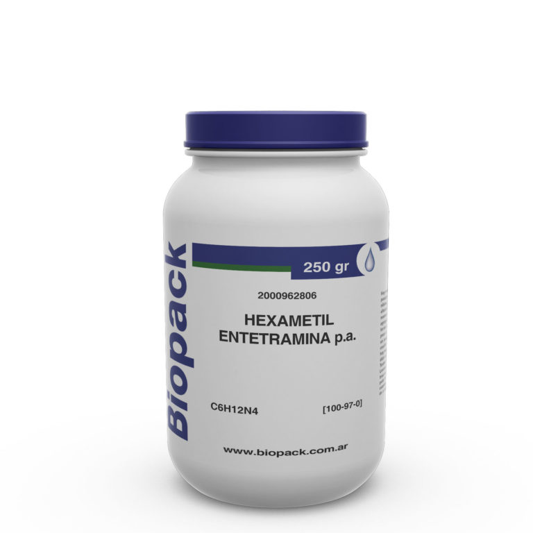 HEXAMETILENTETRAMINA P.A. x 100 g | BIOPACK | MARBE S.A.