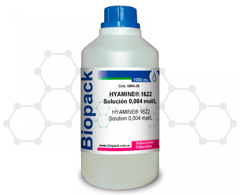 HYAMINE® 1622 SOL. 0,004 M x 1000 ml | BIOPACK | MARBE S.A.