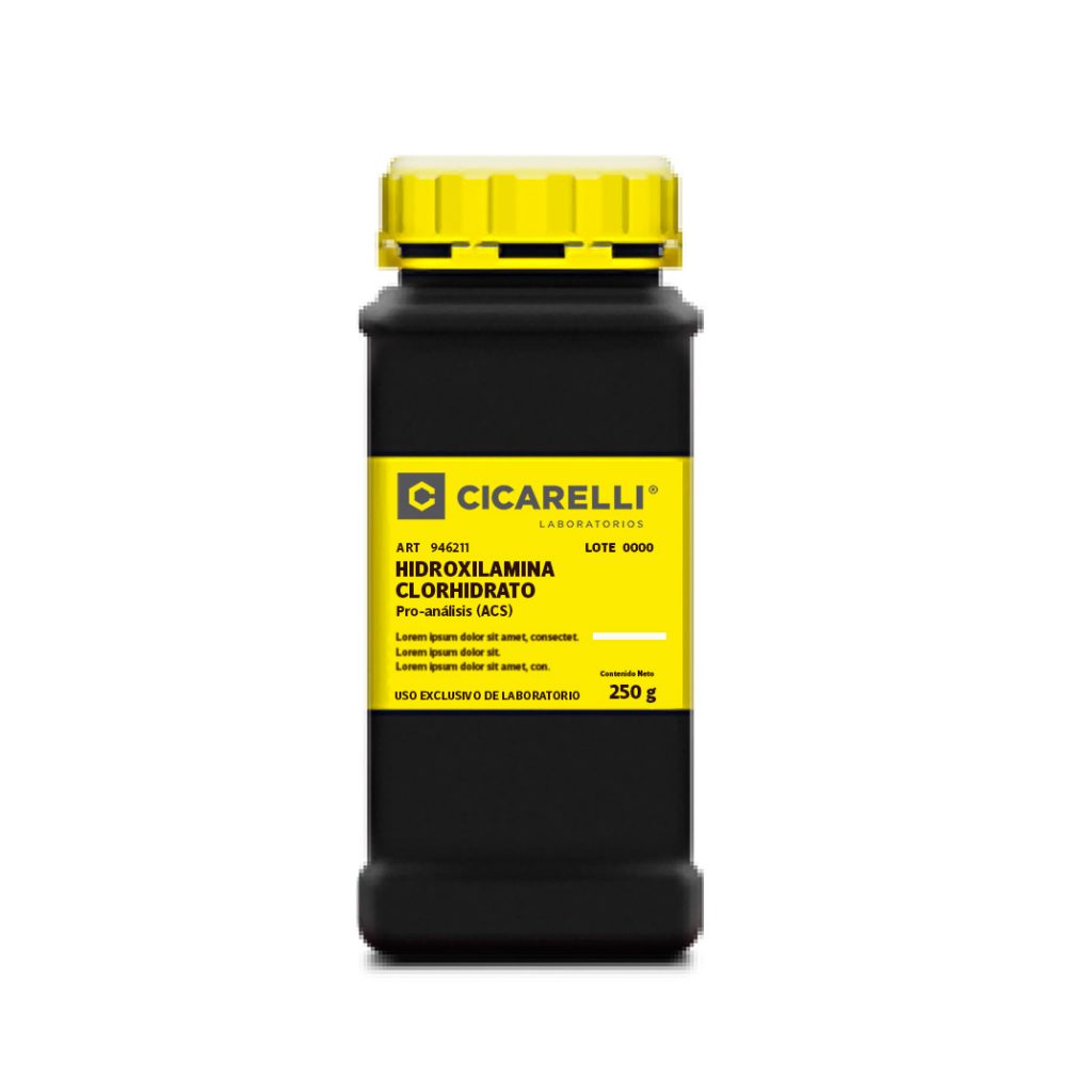 HIDROXILAMINA CLORHIDRATO Pro-análisis (ACS) x 250 g | CICARELLI ...